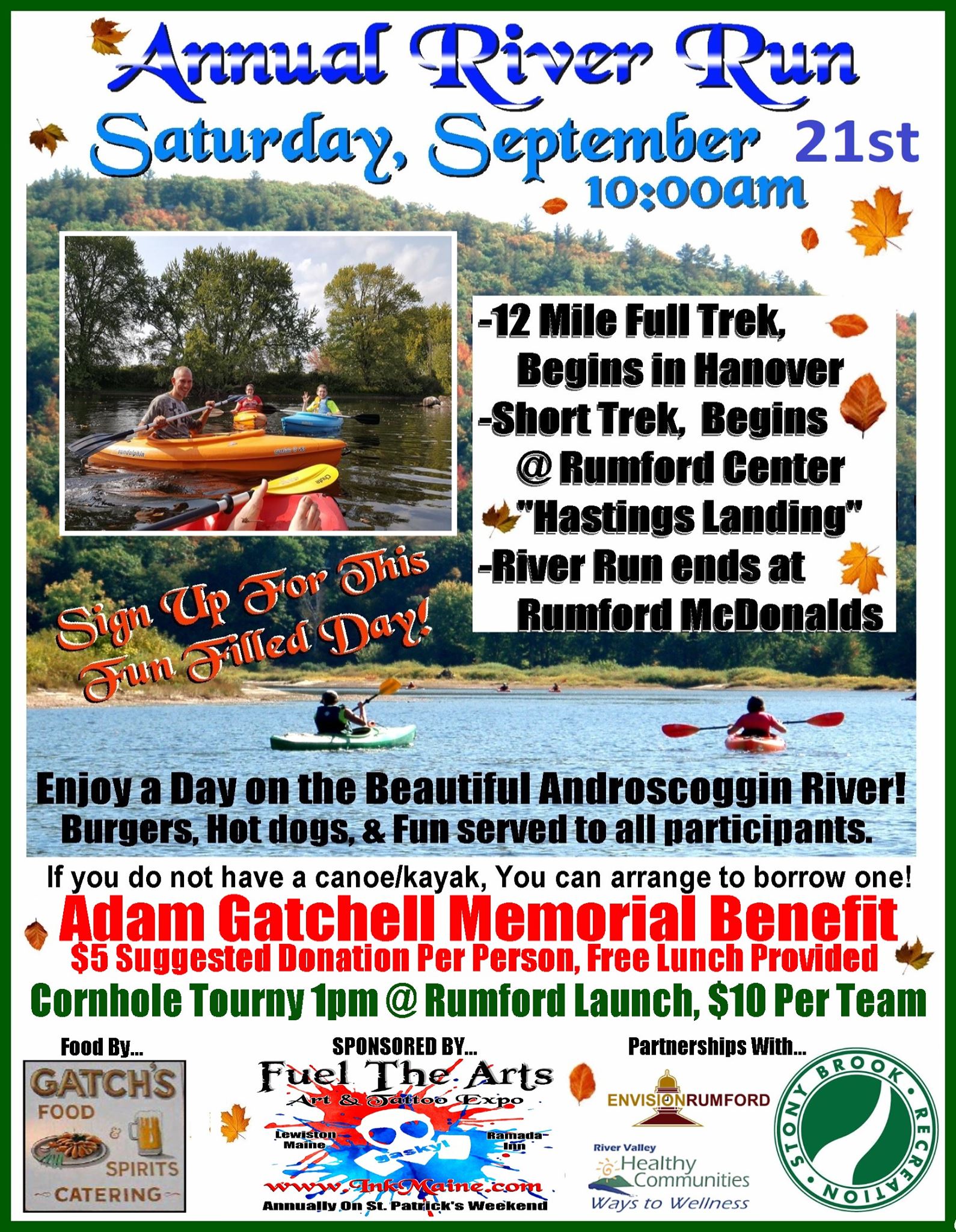 Annual River Run on the Androscoggin River – River Valley Chamber